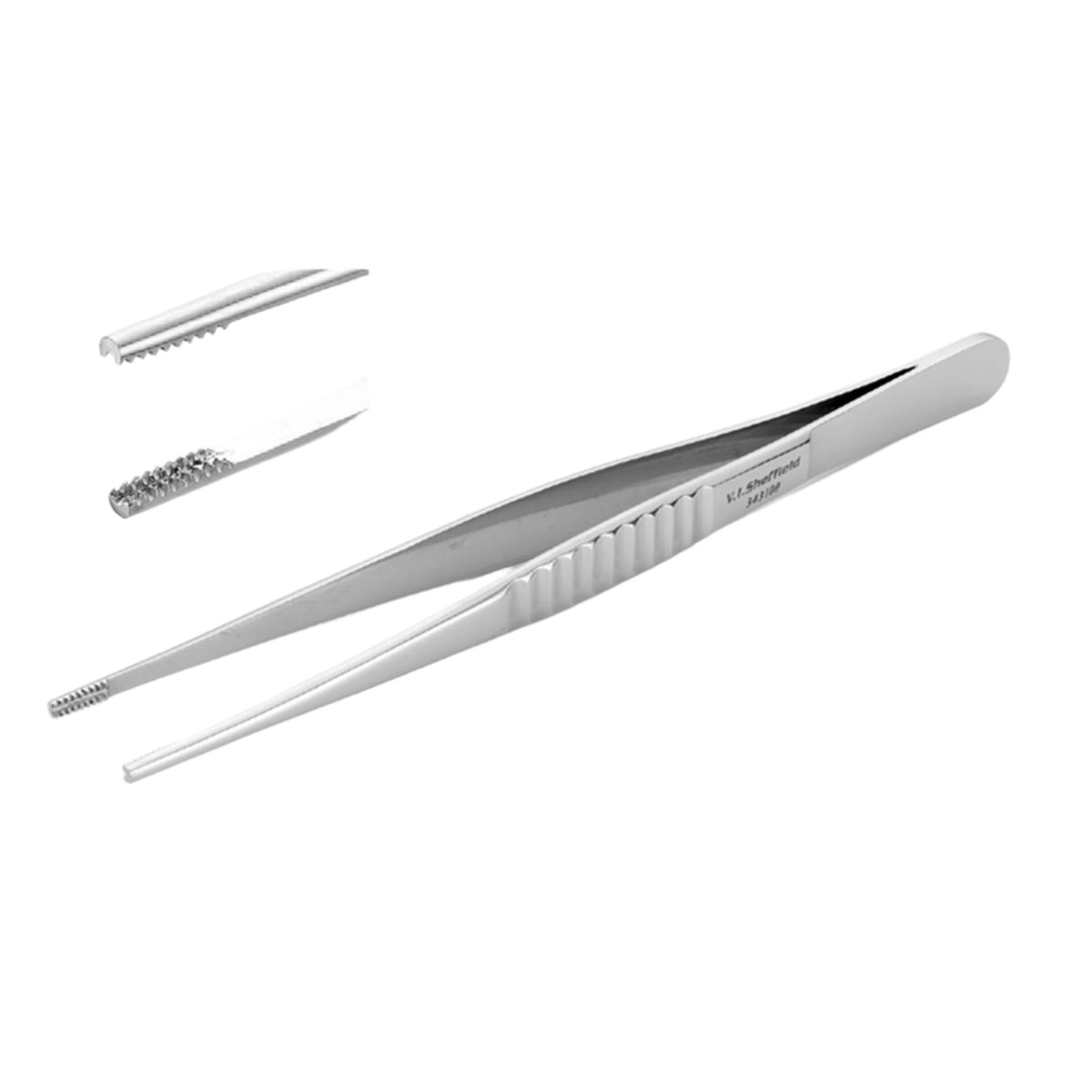 Connective Tissue Forceps with Adson Brown Tips | DeBakey – Surgical ...