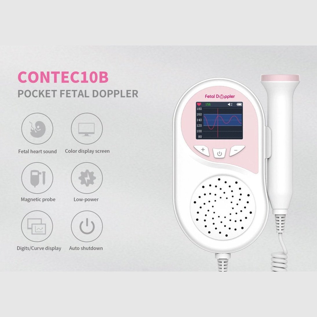 Doppler Foetal Contec10B Pocket – Surgical Systems