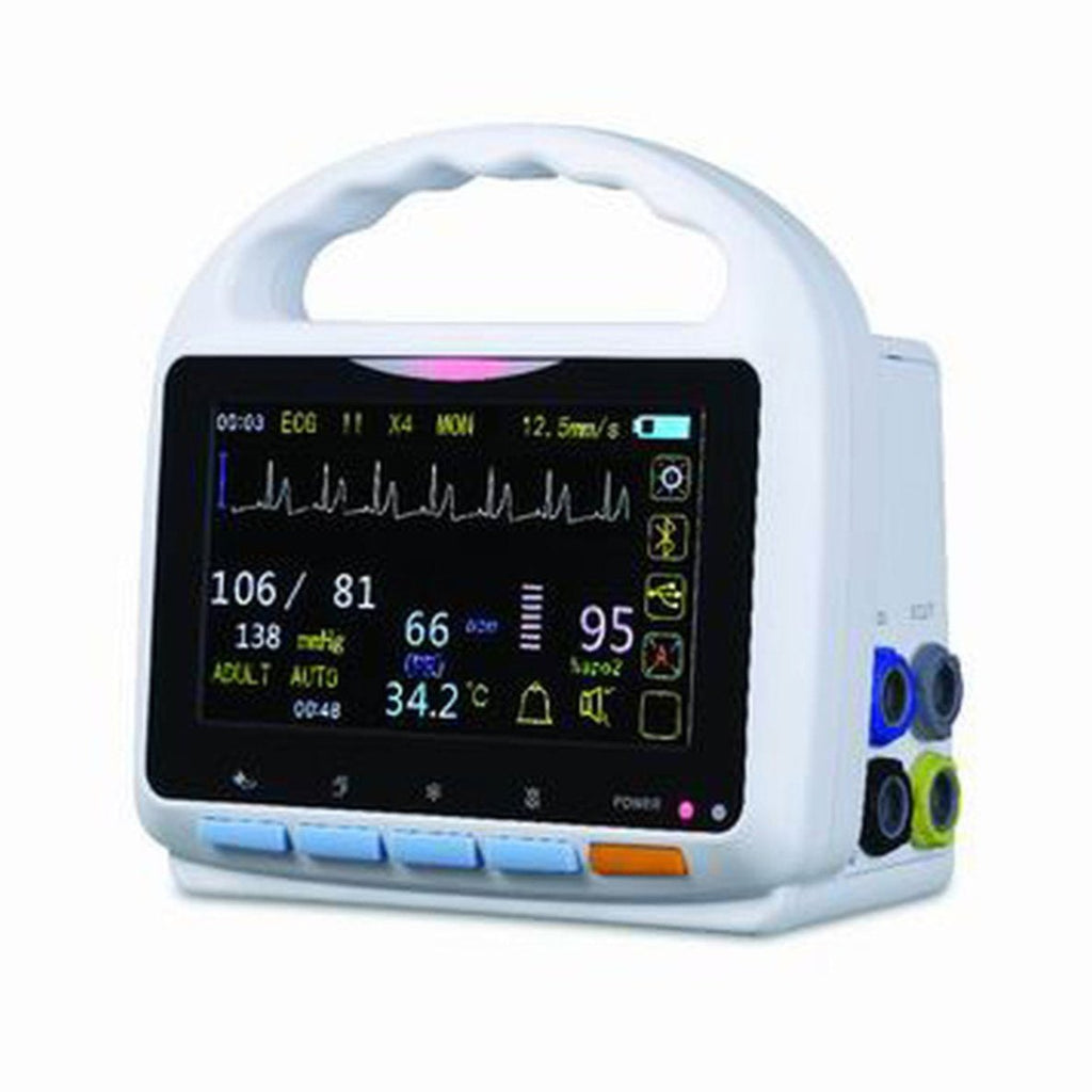 Patient Monitor JR Series - NIBP/SpO2/Temp/ECG/ETCO2 - JR2000A